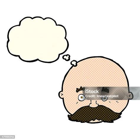 말풍선이 있는 대머리 콧수염 남자 만화 캐릭터 2015년에 대한 스톡 벡터 아트 및 기타 이미지 2015년 그리기 낙서 드로잉 Istock