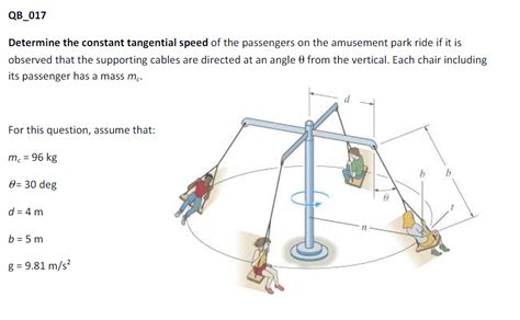 Solved How To Find The Constant Tangential Speed Of An Am