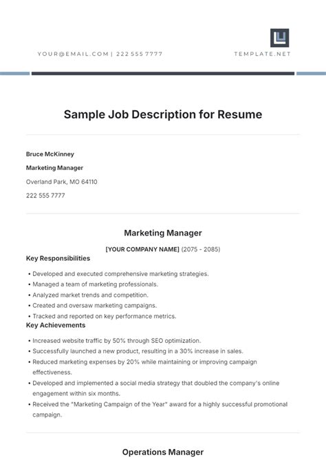 Free Data Encoder Job Description Template To Edit Online