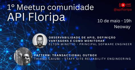 Fabio Domingues On Linkedin 1º Meetup Comunidade Api Floripa