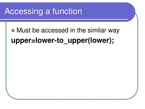 Ppt Understanding Functions In Programming Declaring Accessing And