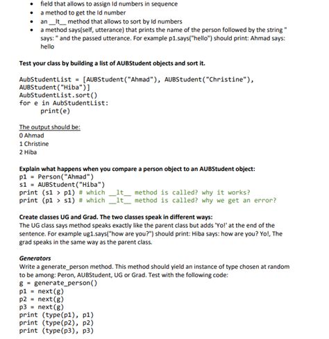Solved Inheritance In This Exercise You Have To Provide The Chegg