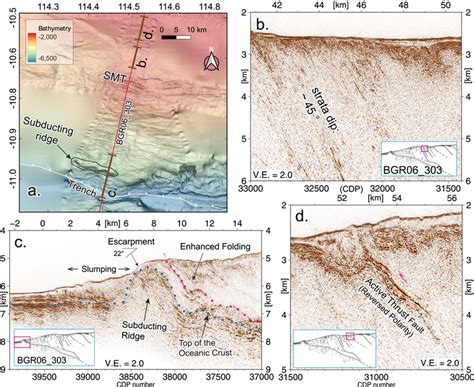 A Upper Plate Deformation Induced By A Subducting Oceanic Basement