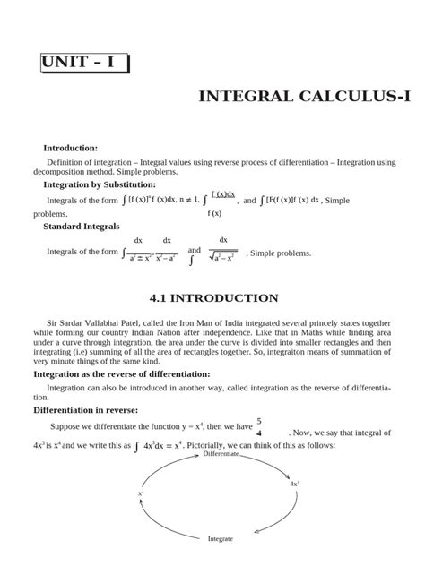 Integral Calculus Intermediate Pdf Trigonometric Functions Integral