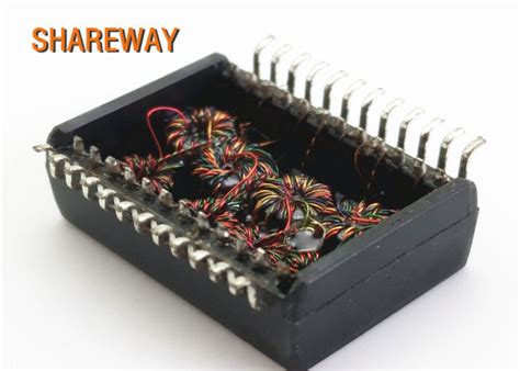 10 100 1000 10g Base Power Circuit Smd Ethernet Transformer X5585999t7