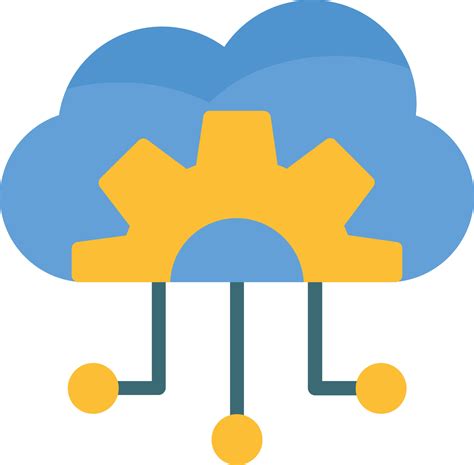 Cloud Computing Flat Icon 11597384 Vector Art At Vecteezy