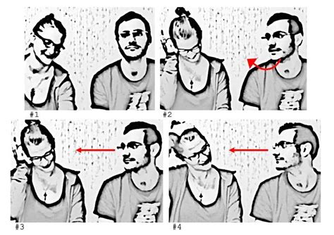 Gaze Shift And Head Movement In Extract 1 Download Scientific Diagram