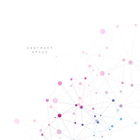 Premium Vector Molecular Connection Technology Abstract Connection