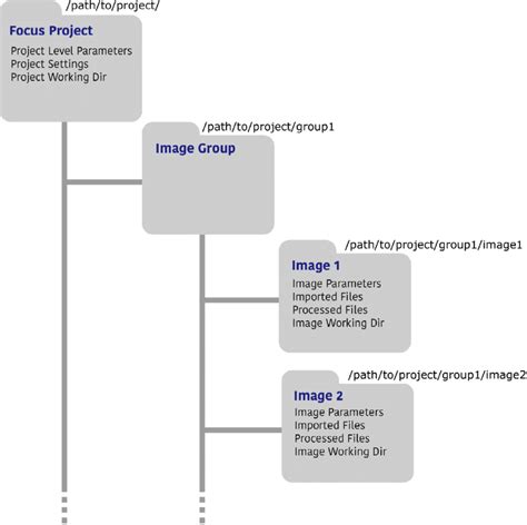Project Directory Structure A Focus Project Resides In A Dedicated