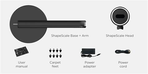 ShapeScale Tech Specs And Product Information