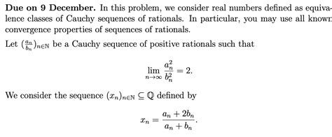 solved in this problem we consider real numbers defined as