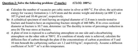 Solved Question 2 Solve The Following Problem 7 Marks Chegg Com
