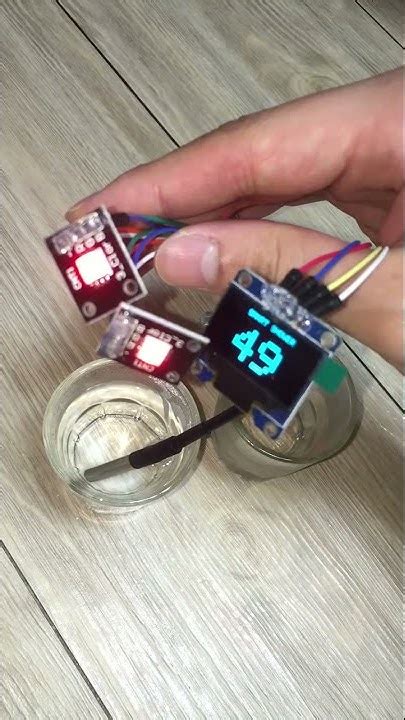 아두이노 수온 측정기 youtube