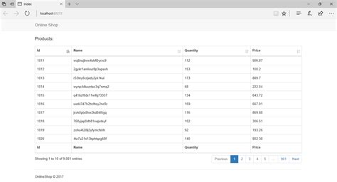 Server Side Pagination And Sorting Using Jquery Datatables Net Dev