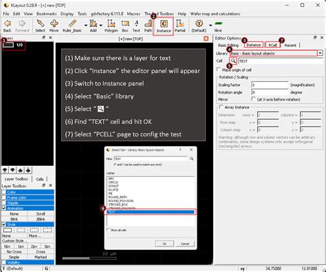 My Layer Names Disappear — Klayout
