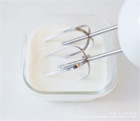 집에서 만드는 사워크림