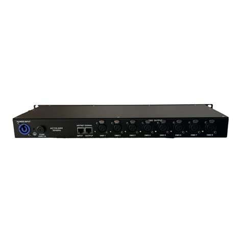 8 Port Artnet DMX Controller Art Net Controller