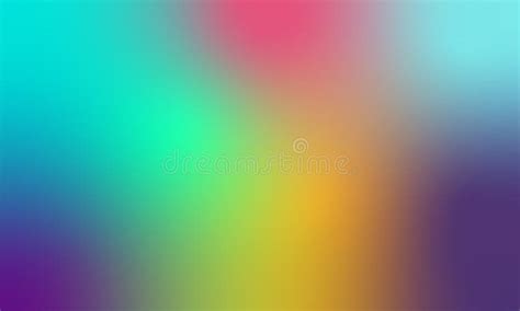 Abstract Gradient Colors Flowing Background Design Stock Vector Illustration Of Presentation