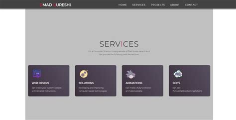 create a website of any kind in html css by emad qureshi fiverr