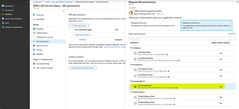 Preparing Azure App Registrations Permissions For Office 365 Service Health Evotec