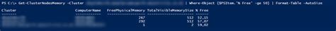 hyper v cluster get nodes memory usage mateusz czerniawski