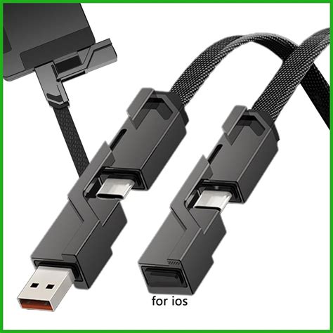 Dây Cáp Sạc Nhanh 100W 4 Trong 1 Type C PD Cho Điện Thoại Di Động Laptop Shopee Việt Nam