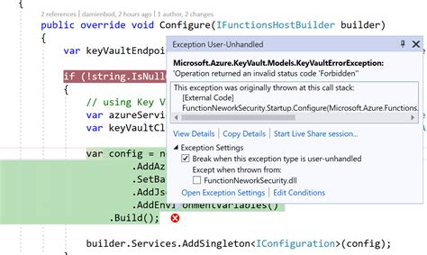 Securing Azure Key Vault Inside A Vnet And Using From An Azure Function