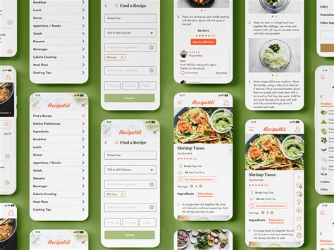 Responsive Recipe Web App By Pilar Wildey On Dribbble