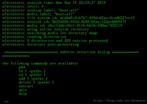 Xfs 文件系统的备份与还原xfs 如果做快照 Csdn博客