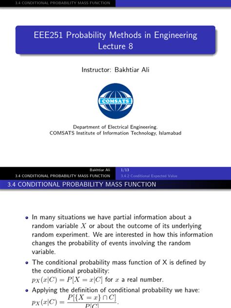 Lecture 8 Pdf Expected Value Function Mathematics