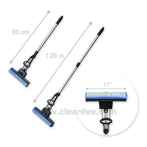 ไม้ม็อบฟองน้ำ ขนาด 11 นิ้ว ยาว 1 2 เมตร Clear Dee ที่หนึ่ง ความสะอาด