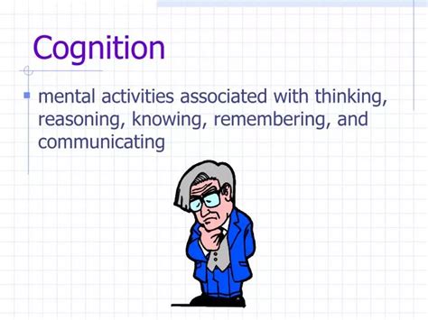 PPT Cognition PowerPoint Presentation Free Download ID 1788774