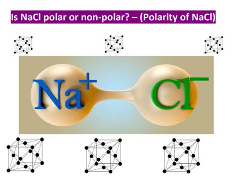 Is Nacl Polar Or Nonpolar Polarity Of Salt