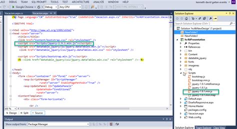 Code Tueni Agregar Datatable Jquery A Un Gridview En Aspnet Usando