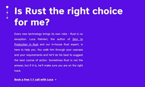 Luca Palmieri On Linkedin Rust 15 Comments