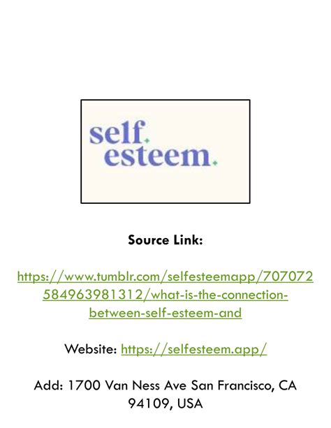 Ppt What Is The Connection Between Self Esteem And Success Powerpoint