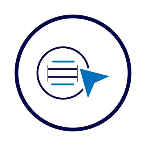 premium vector web menu click menu nav bar menu scrolling icon