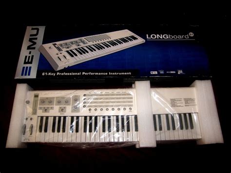 Emulator E Mu Emu Longboard Professional 61 Note Usb And Midi Keyboard
