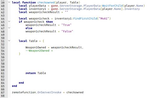 Passing A Table Through A Remote Function Scripting Support