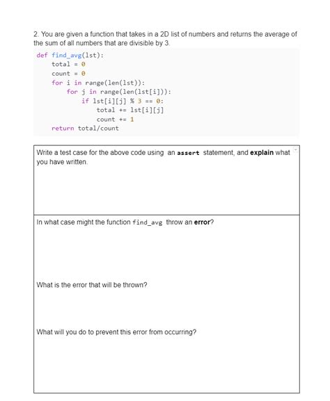 Solved 2 You Are Given A Function That Takes In A 2d List