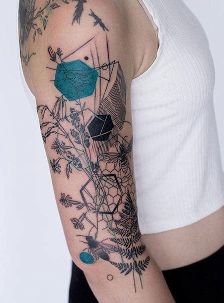 طرح تاتو پلمپ دست جدیدترین مدل های تاتو اسلیو مردانه و زنانه