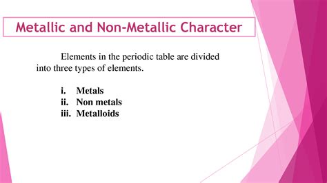 SOLUTION Lecture Metallic Character Studypool