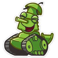 Стикеры телеграм Танки