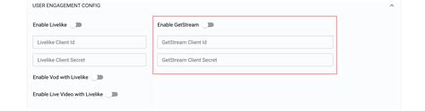 Getstream Live Chat Integration