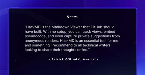 Hackmd Is The Markdown Viewer That Github Should Have Built Hackmd Is The Markdown Viewer That Github Should Have Built