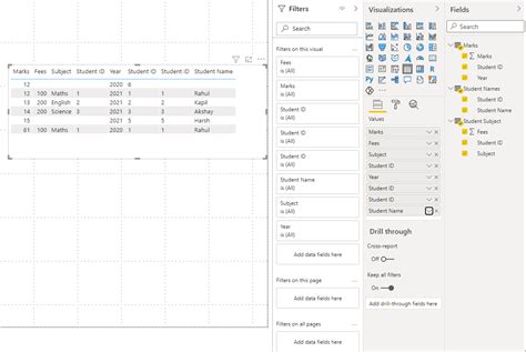 solved having a denormalized table from multiple tables i
