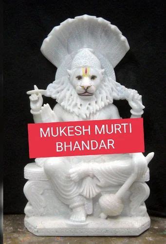 Marble Narsingh Bhagwan Statue At ₹ 28000 Piece Jaipur Id