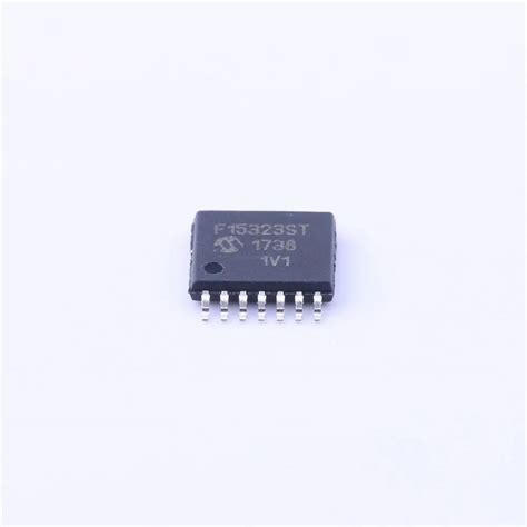 pic16f15323ti st microcontroller microchip 10 bit reel at rs 50 00
