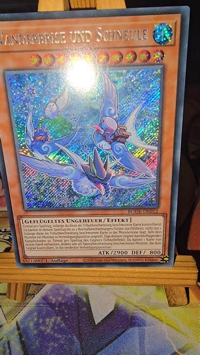 Yu Gi Oh Floowandereeze And Snowl Secret Rare Burst Of Destiny 2021 Youtube