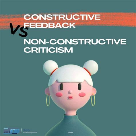 Soft Group On Linkedin Constructive Feedback Vs Non Constructive Criticism Constructive…